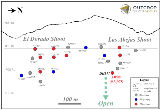 Outcrop Silver Intersects 5.89 Metres True Width of 426 Grams ...